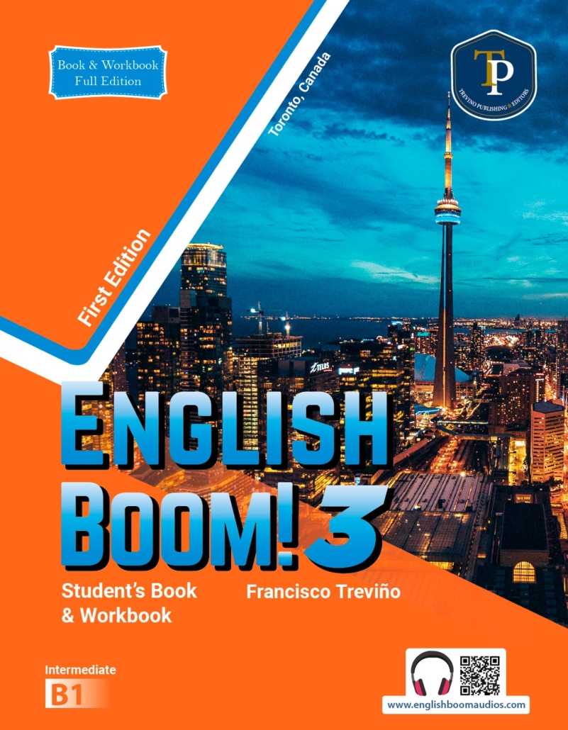 English Boom! Level 3 B1 – Trevino Publishing & Editors